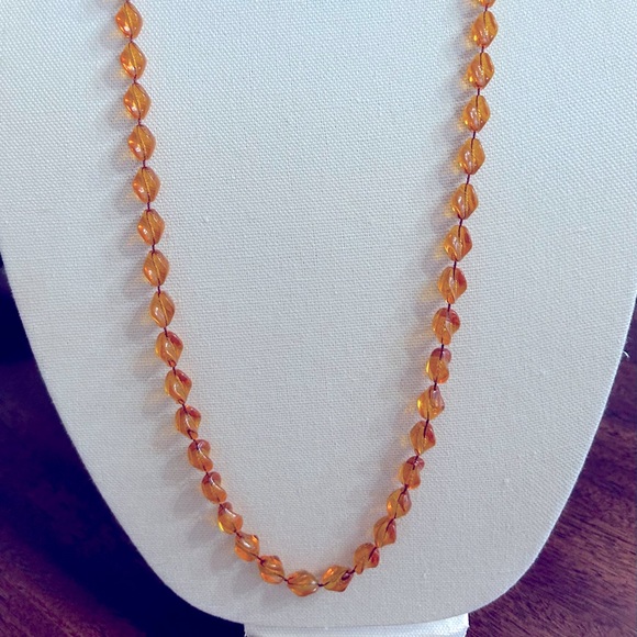 Sarah Coventry | Jewelry | Vintage Sara Coventry Necklace Amber Twisted ...